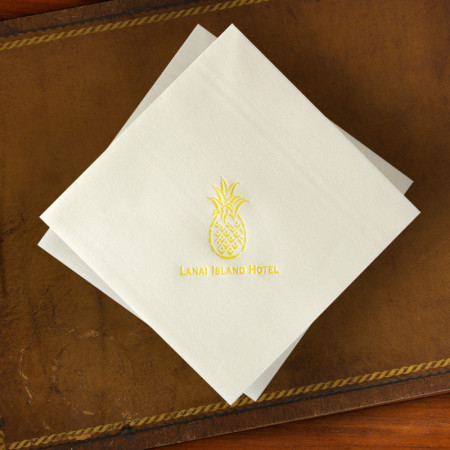 Designer Paper Linen Dinner Napkins