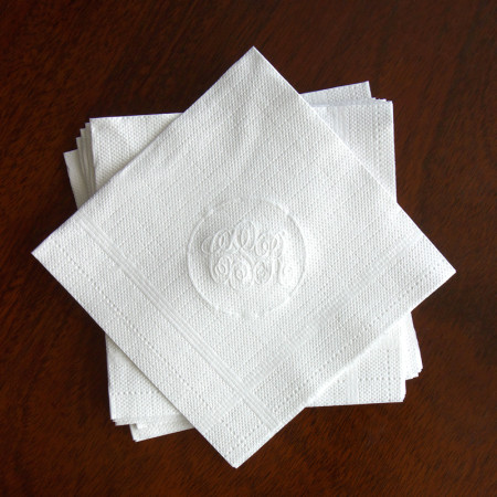Embossed Beverage Napkins